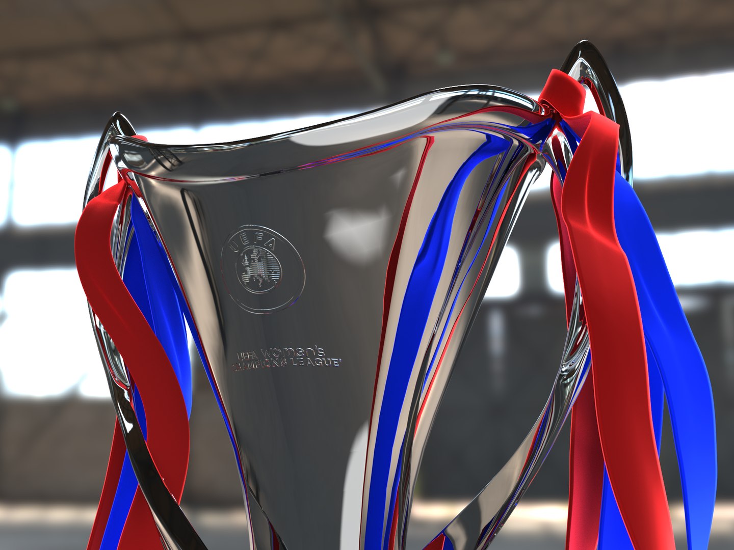 UEFA Womens Champions League Trophy 3D - TurboSquid 2407921