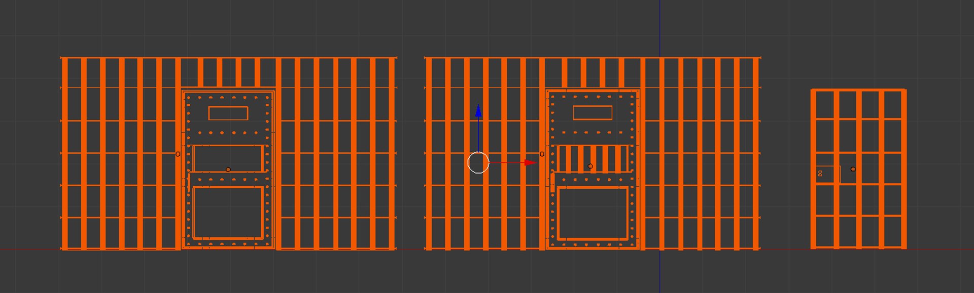 3D Prison Cell Doors - TurboSquid 1382799