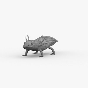 3D Axolotl Models | TurboSquid