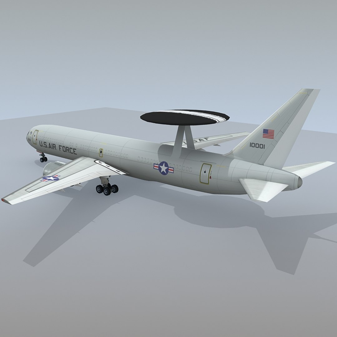 B 767 Awacs Usaf 3ds