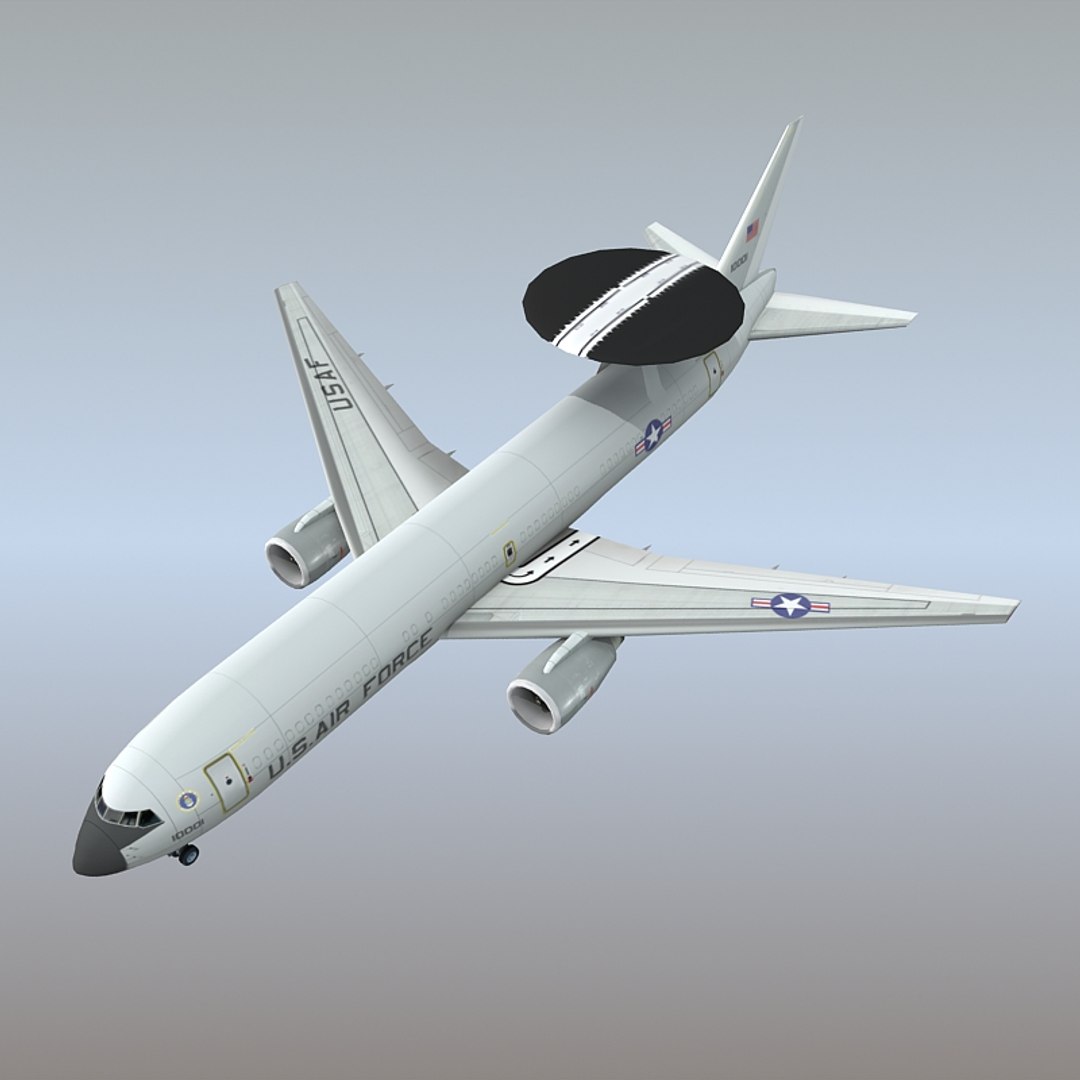 B 767 Awacs Usaf 3ds