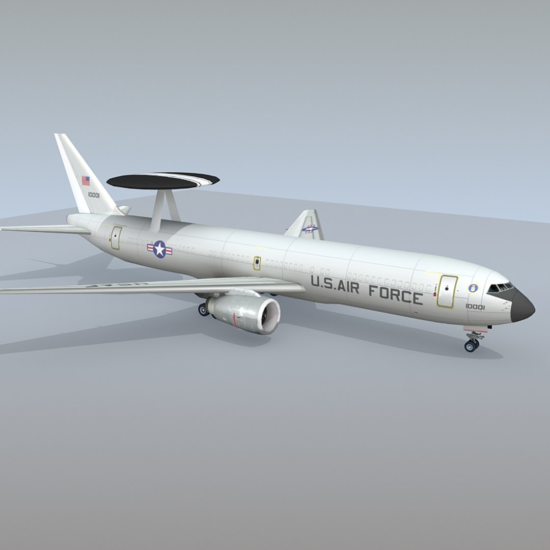 B 767 Awacs Usaf 3ds