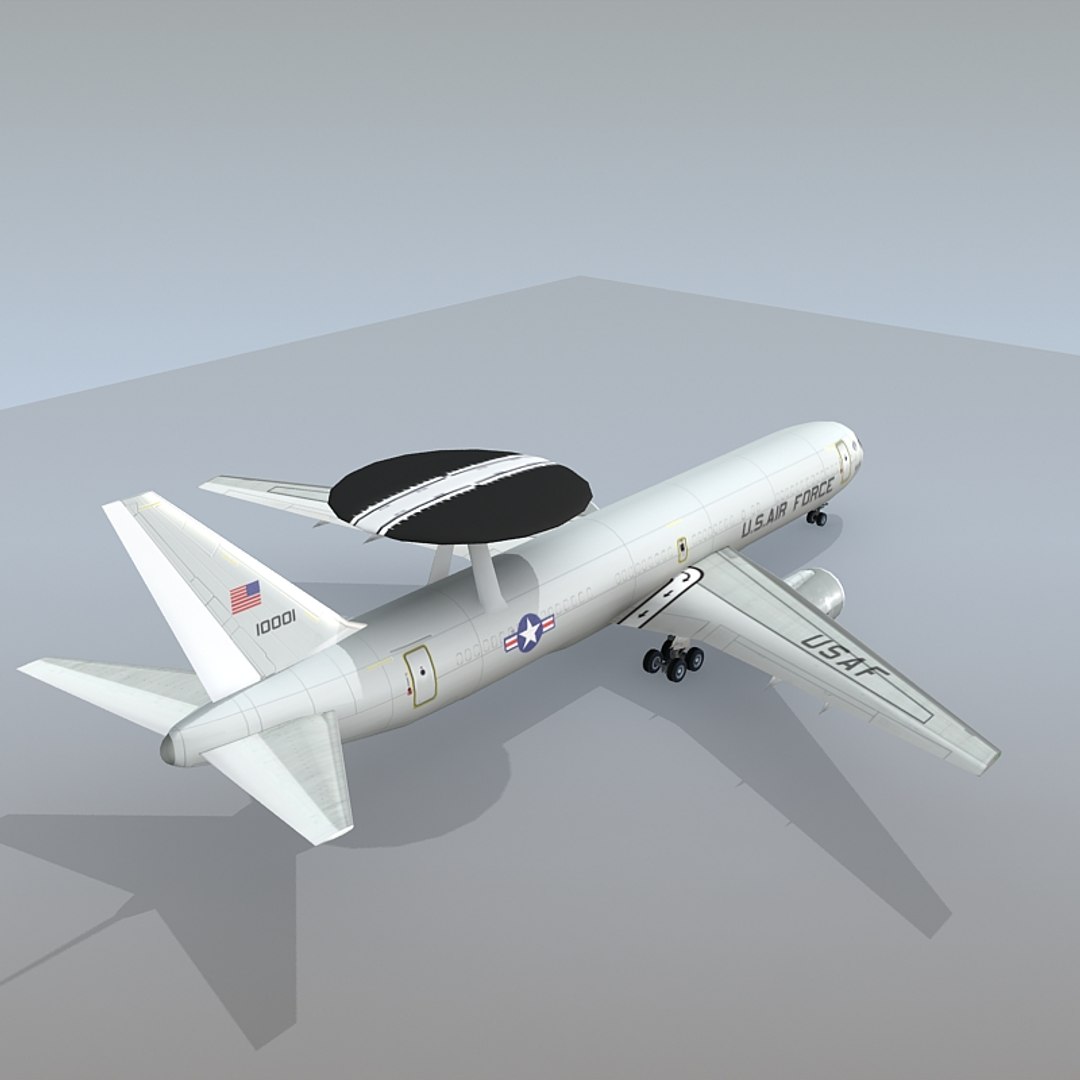 B 767 Awacs Usaf 3ds