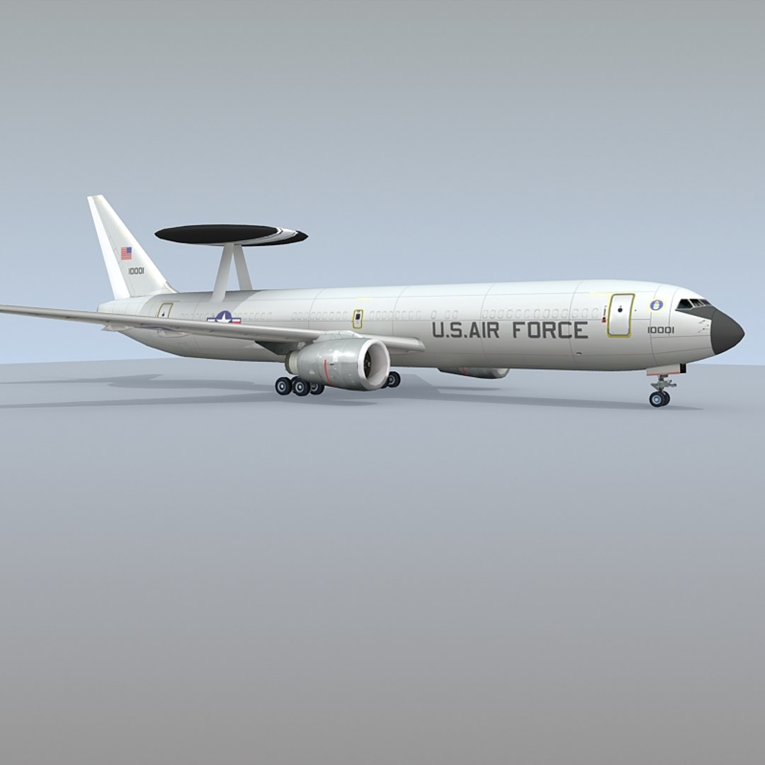 B 767 Awacs Usaf 3ds