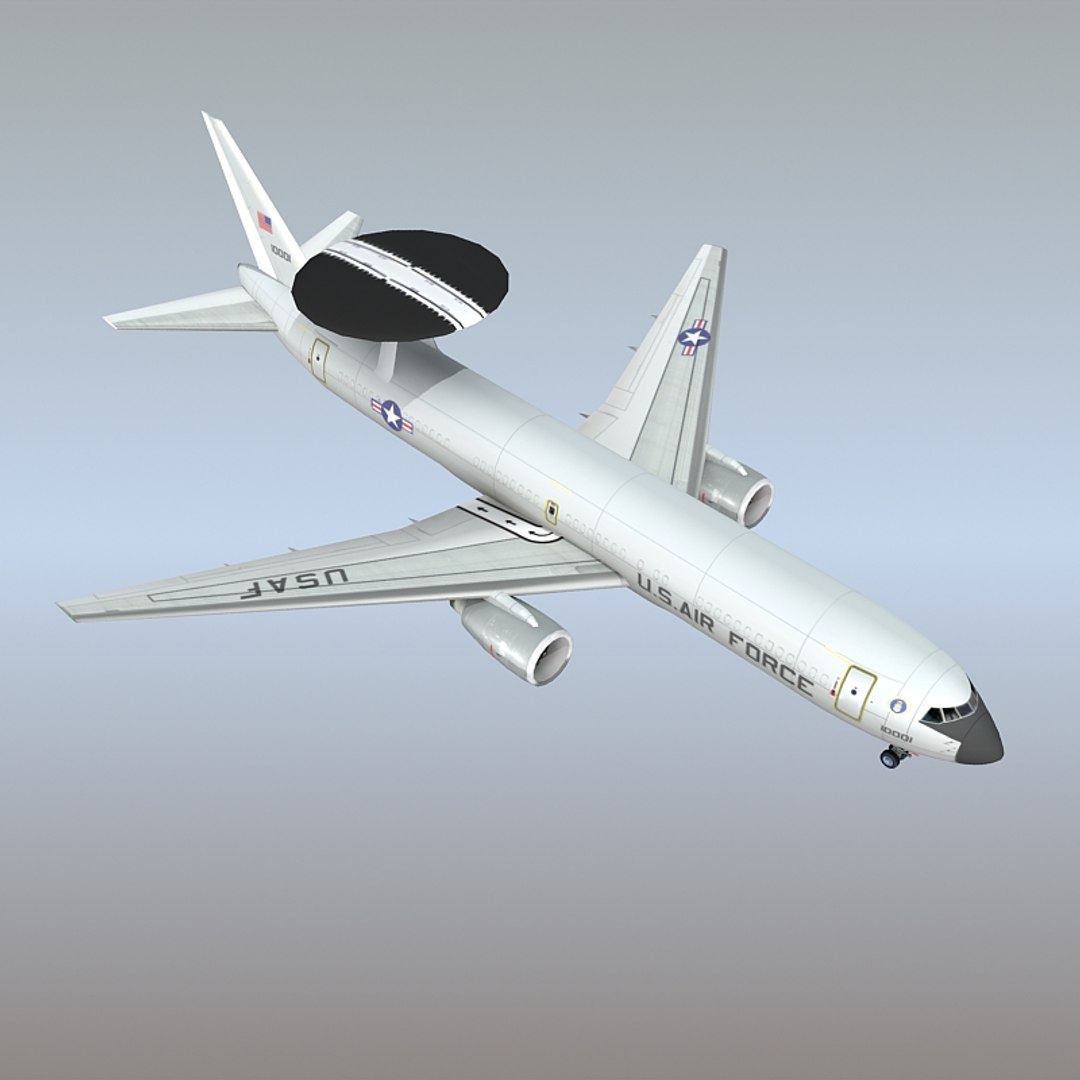 B 767 Awacs Usaf 3ds