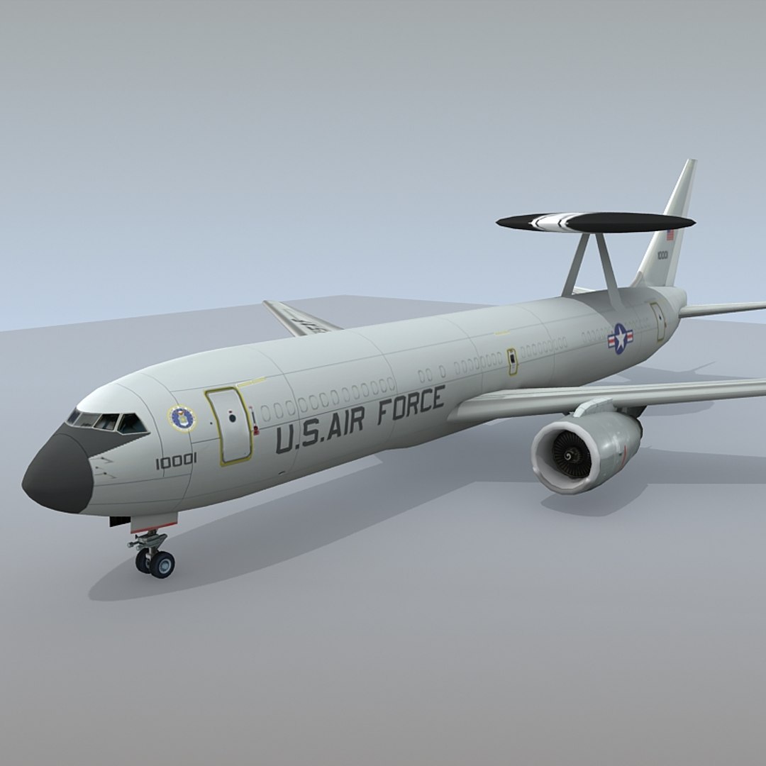 B 767 Awacs Usaf 3ds