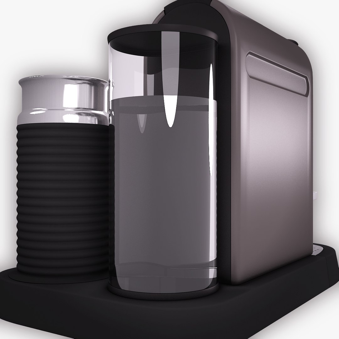 Nespresso Citiz Milk Pack 3d Model