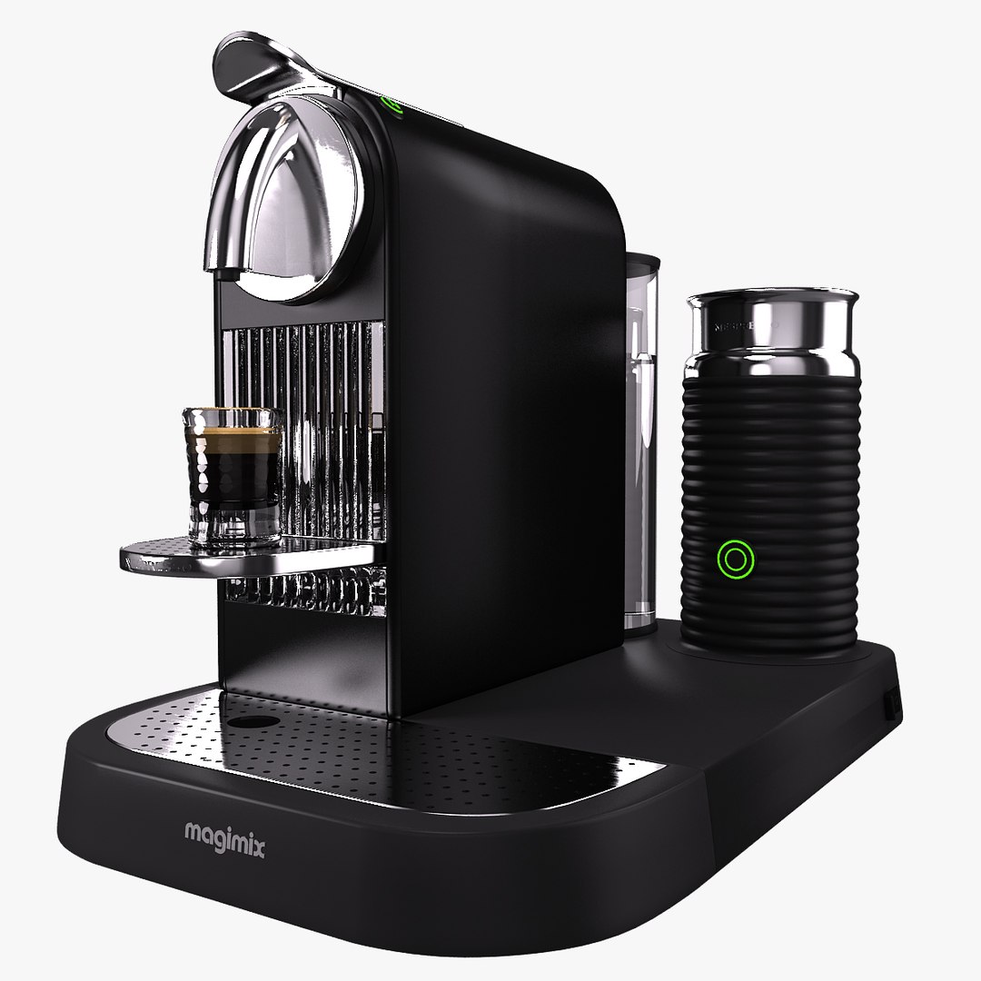 Nespresso Citiz Milk Pack 3d Model