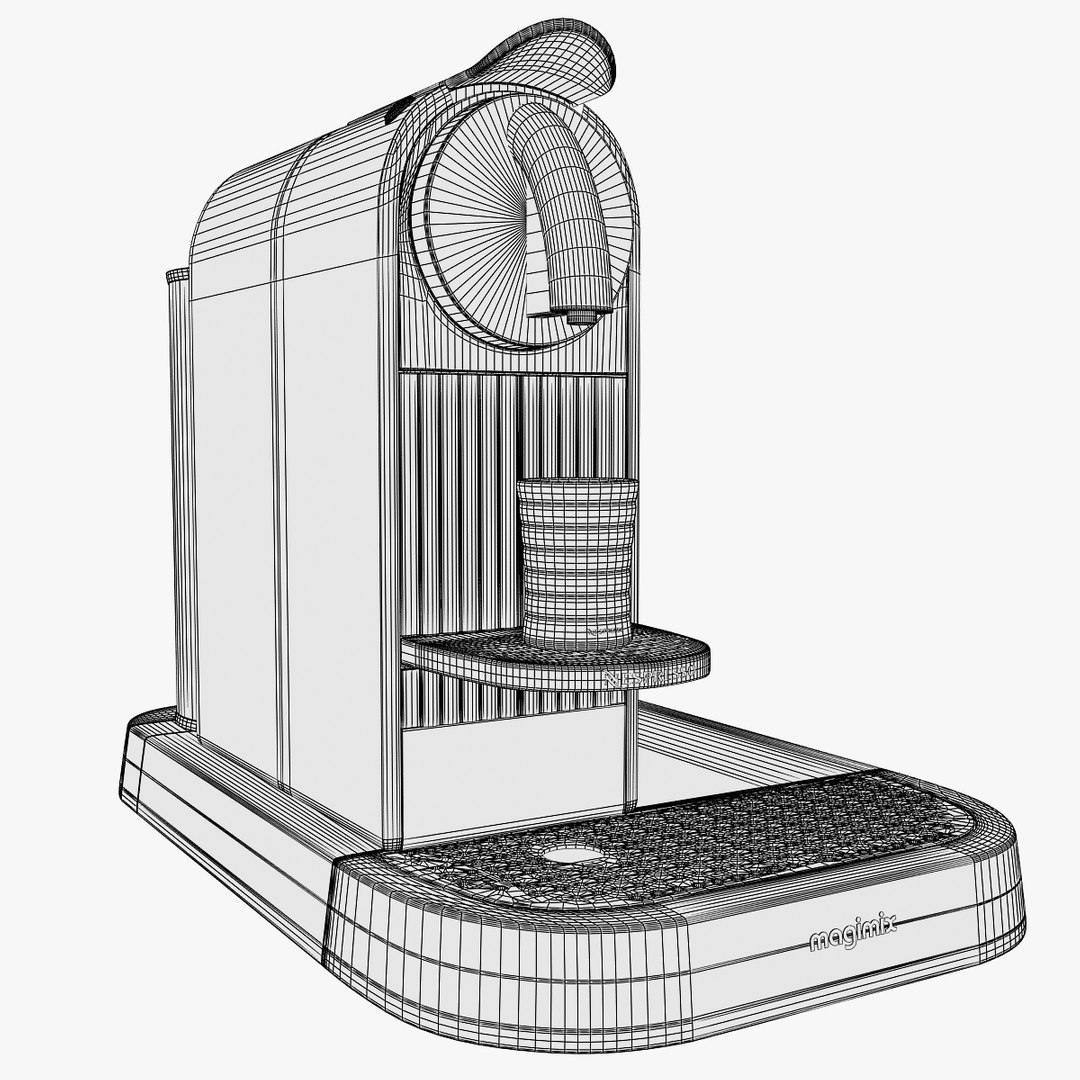 Nespresso Citiz Milk Pack 3d Model