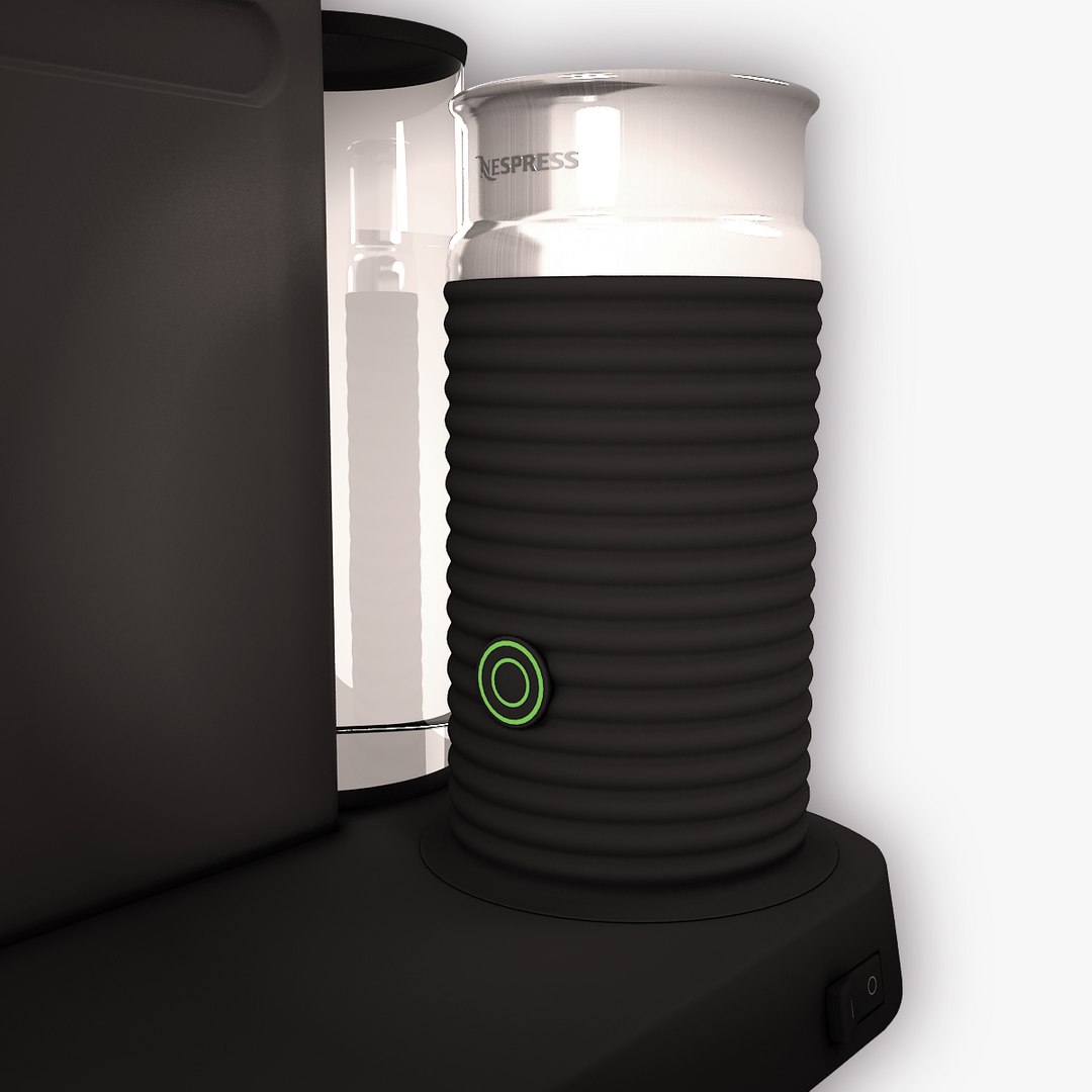 Nespresso Citiz Milk Pack 3d Model
