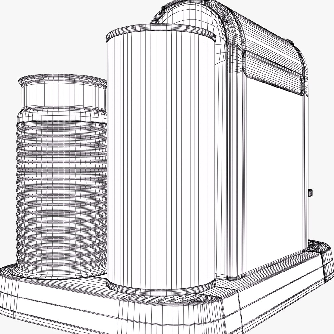 Nespresso Citiz Milk Pack 3d Model