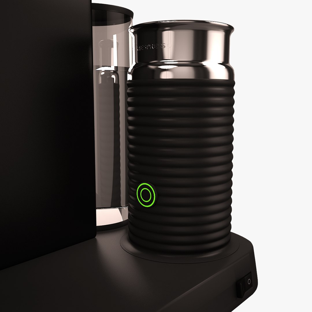 Nespresso Citiz Milk Pack 3d Model