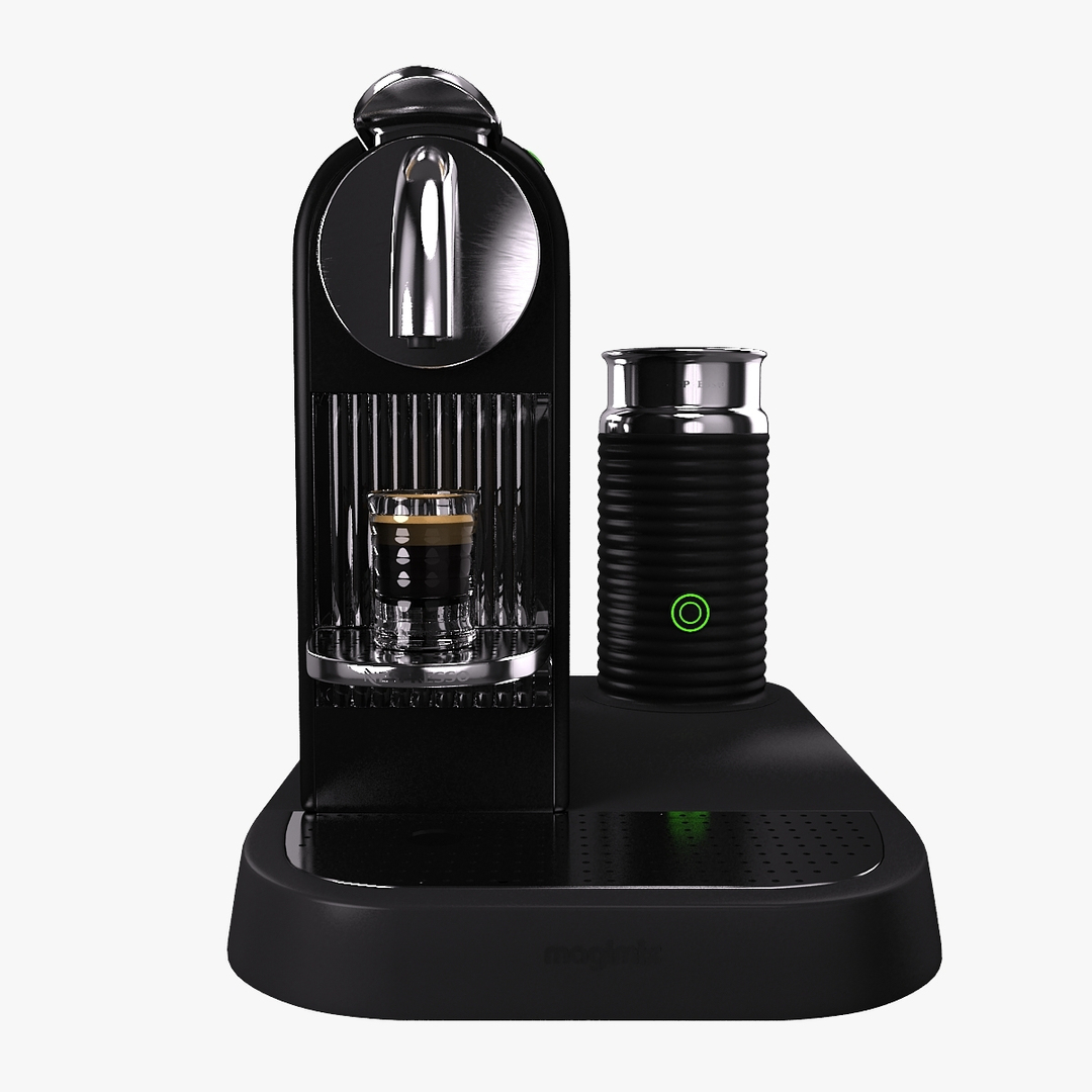 Nespresso Citiz Milk Pack 3d Model