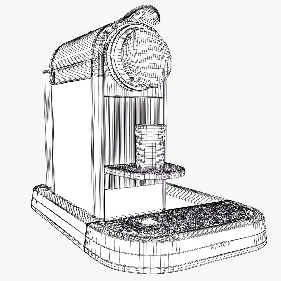 Nespresso Citiz Milk Pack 3d Model