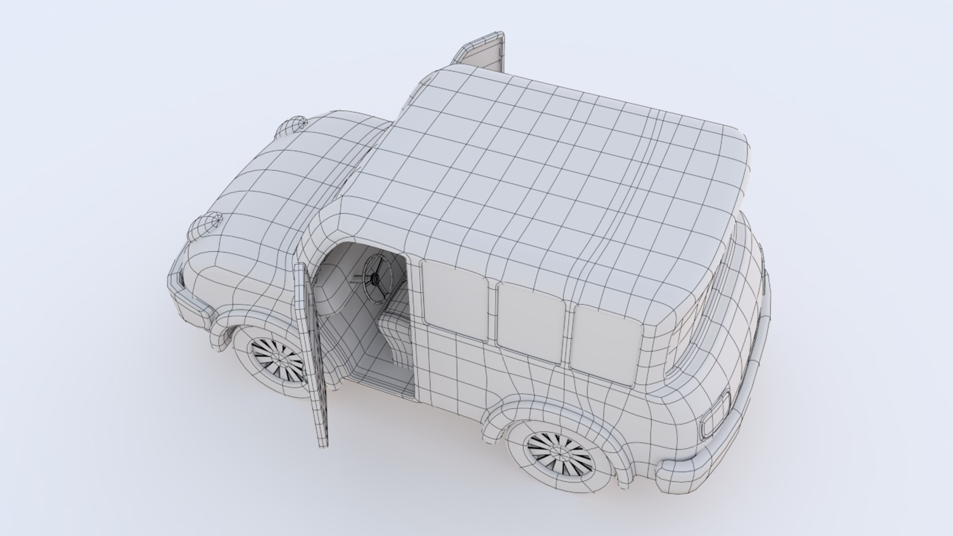 Toy Mini Bus 3D - TurboSquid 1498917