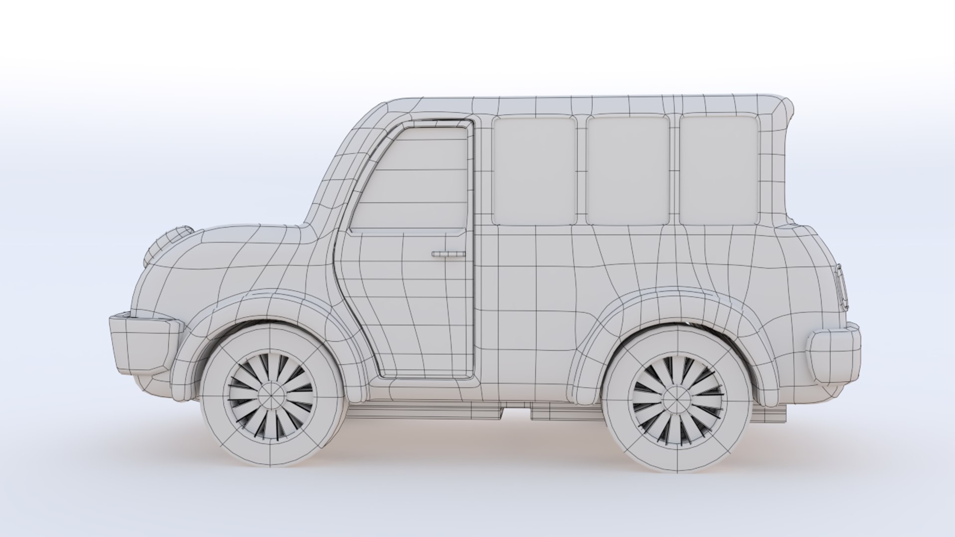 Toy Mini Bus 3D - TurboSquid 1498917