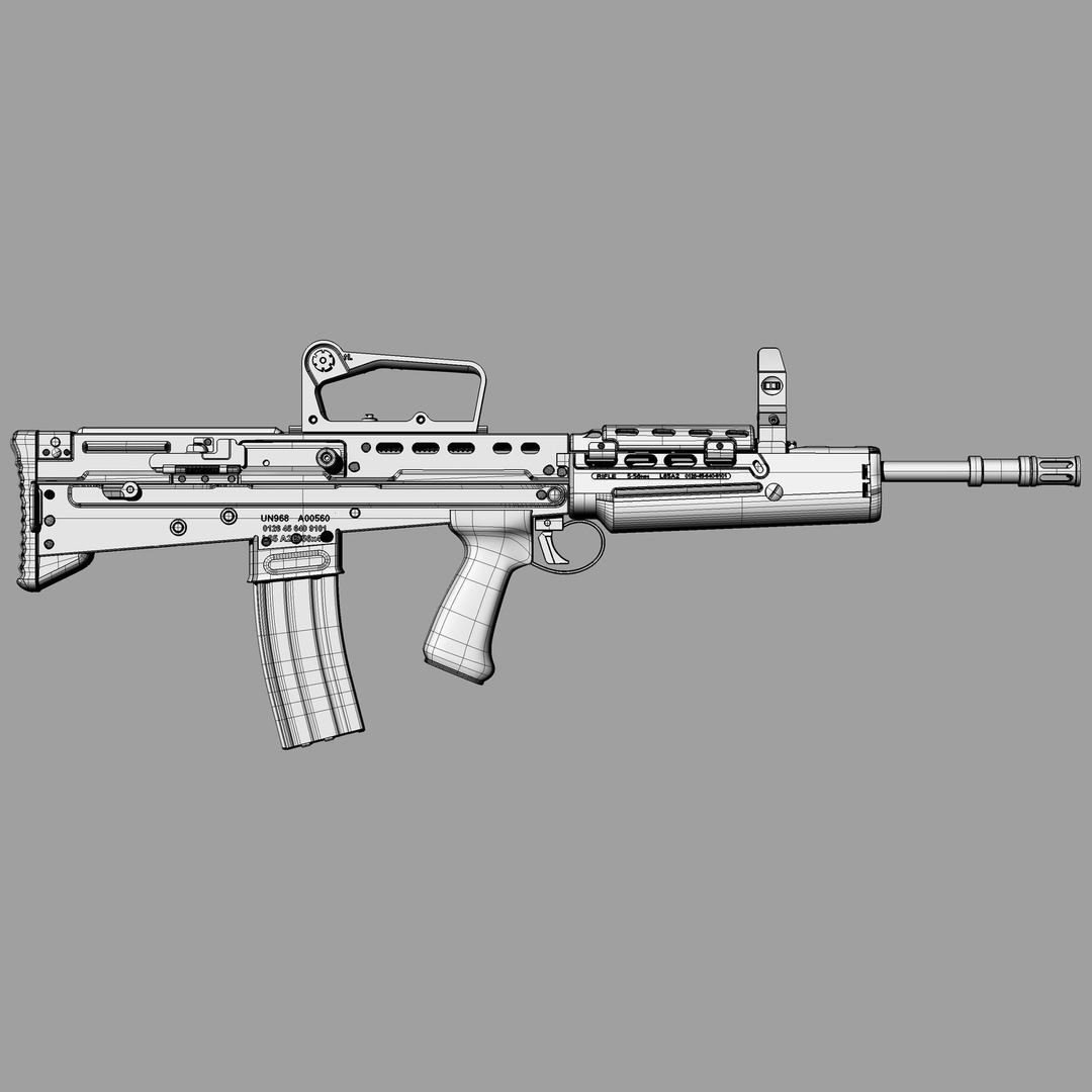 nato rifle assault c4d