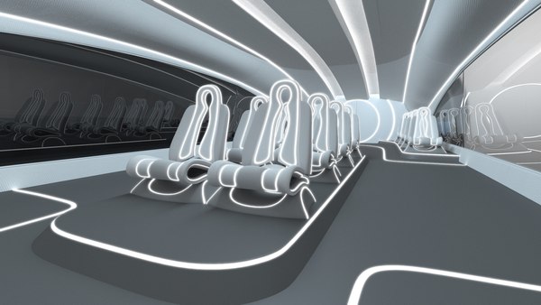 Sci-Fi Futuristic Metro Station 3D model - TurboSquid 1936155