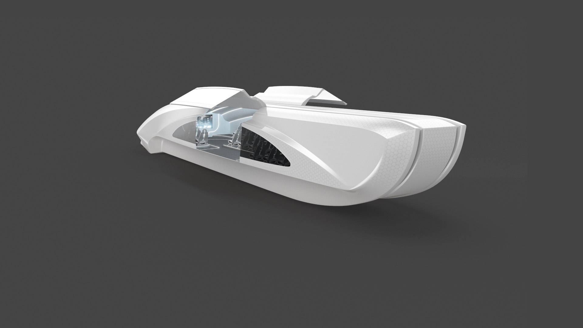 Sci-Fi Futuristic Metro Station 3D model - TurboSquid 1936155