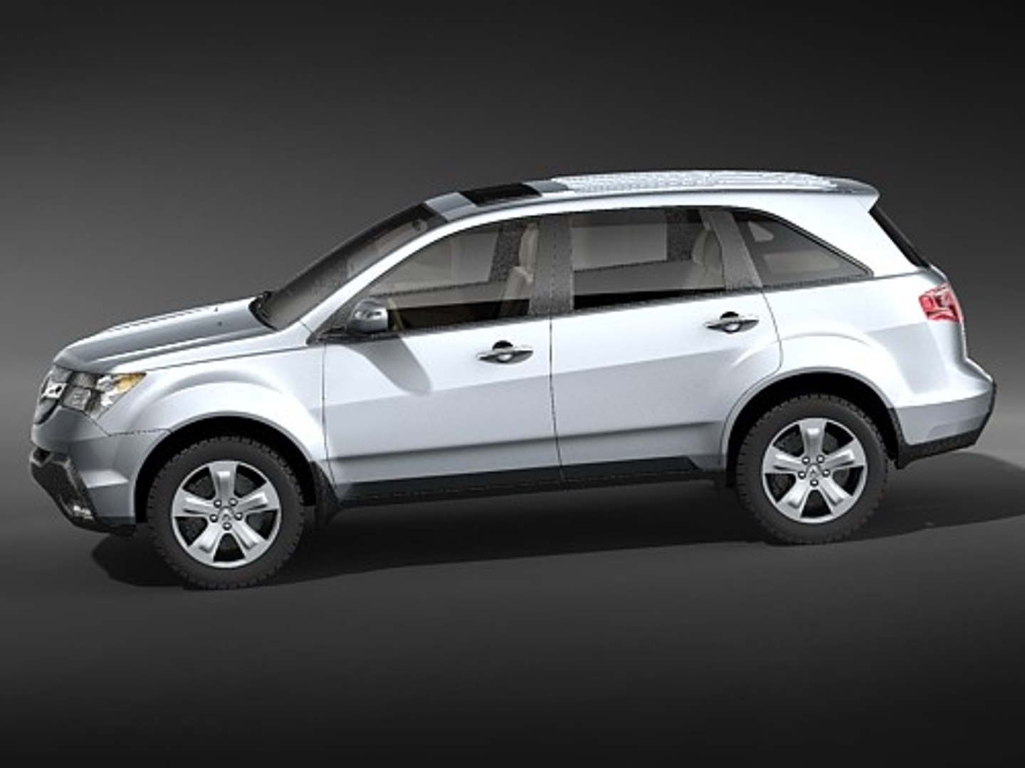 Acura Mdx 2009 3d Model