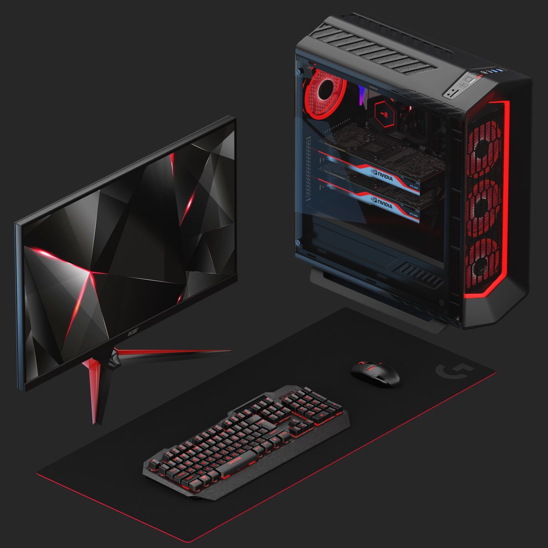 Aerocool Acer Nitro 3D - TurboSquid 1640788