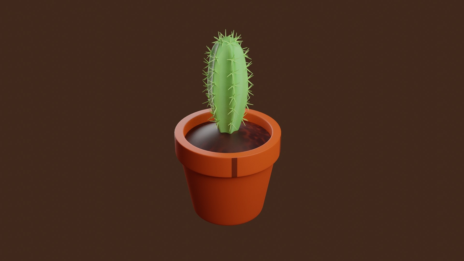Cactus Pot 3D model - TurboSquid 2021153
