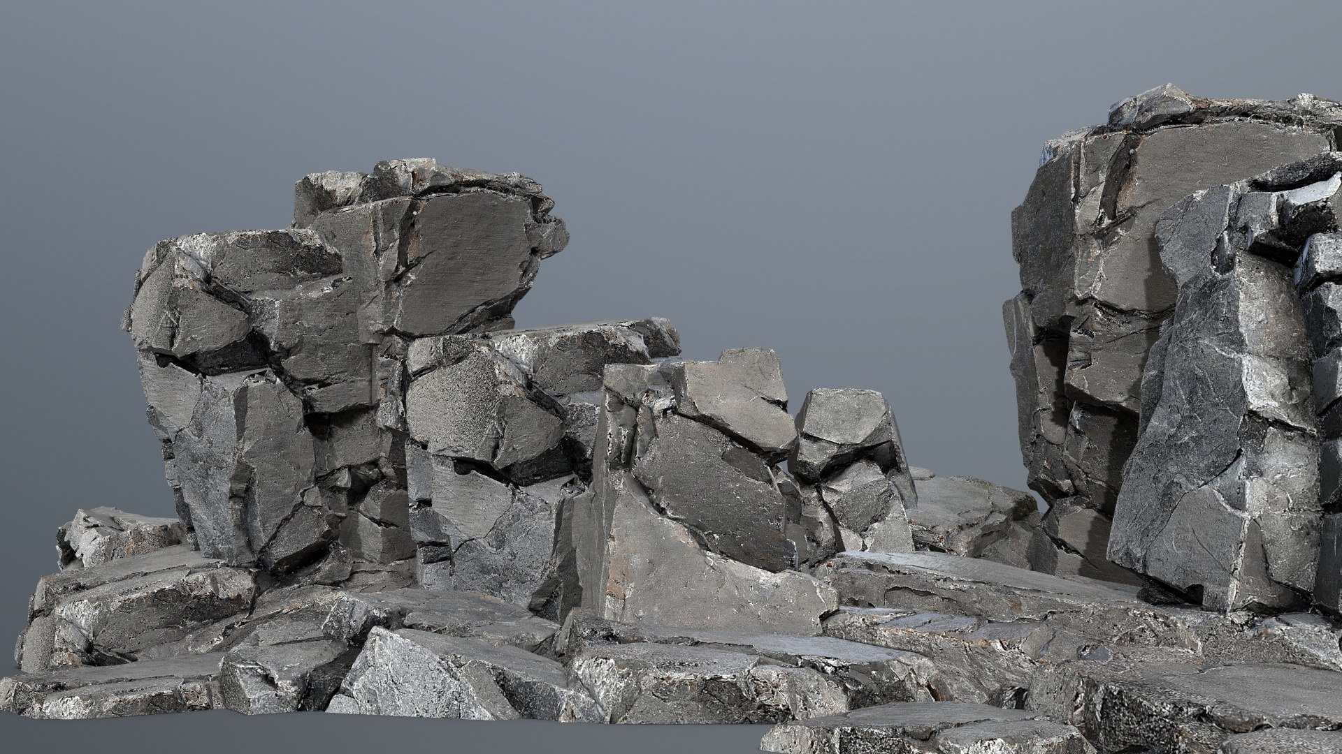 Cliff Rocks Model - TurboSquid 2254988