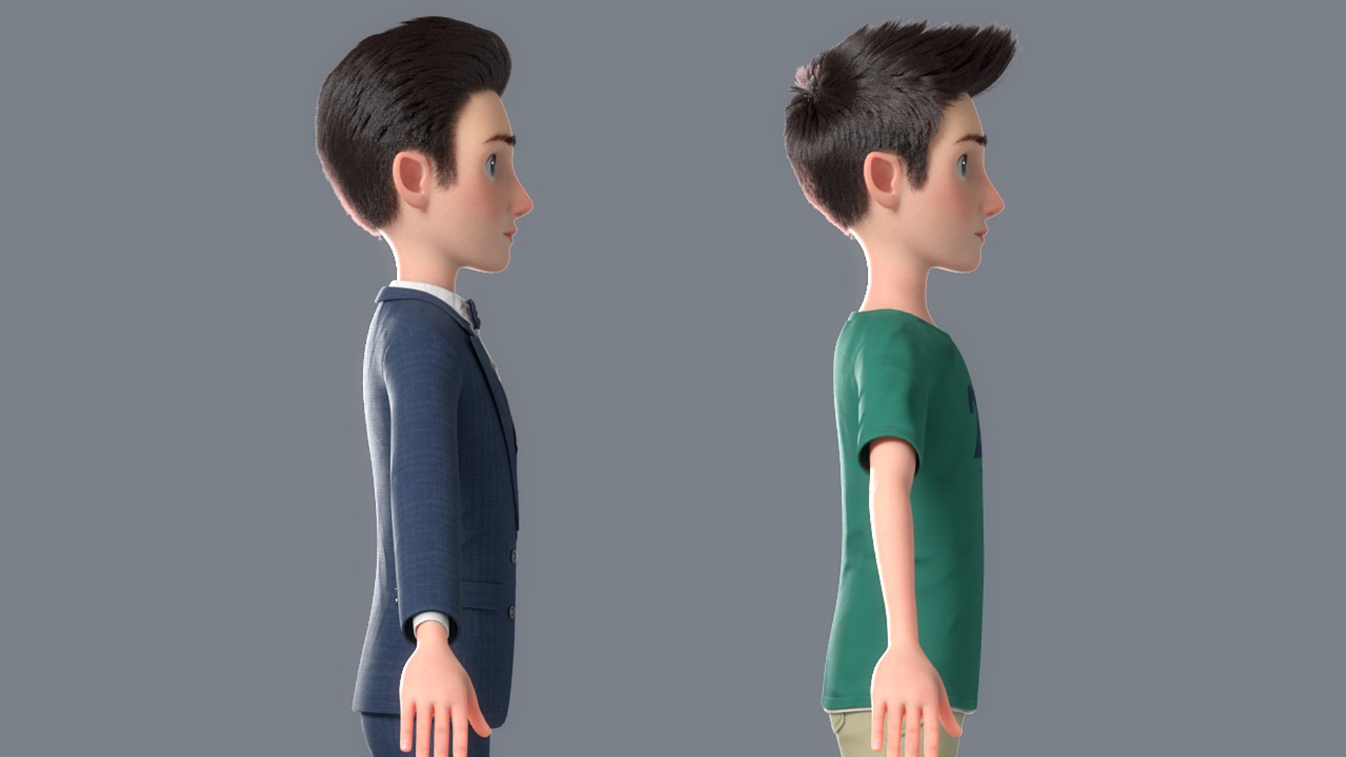 3D Cartoon Man model - TurboSquid 1976618