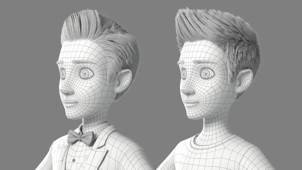 3D Cartoon Man model - TurboSquid 1976618