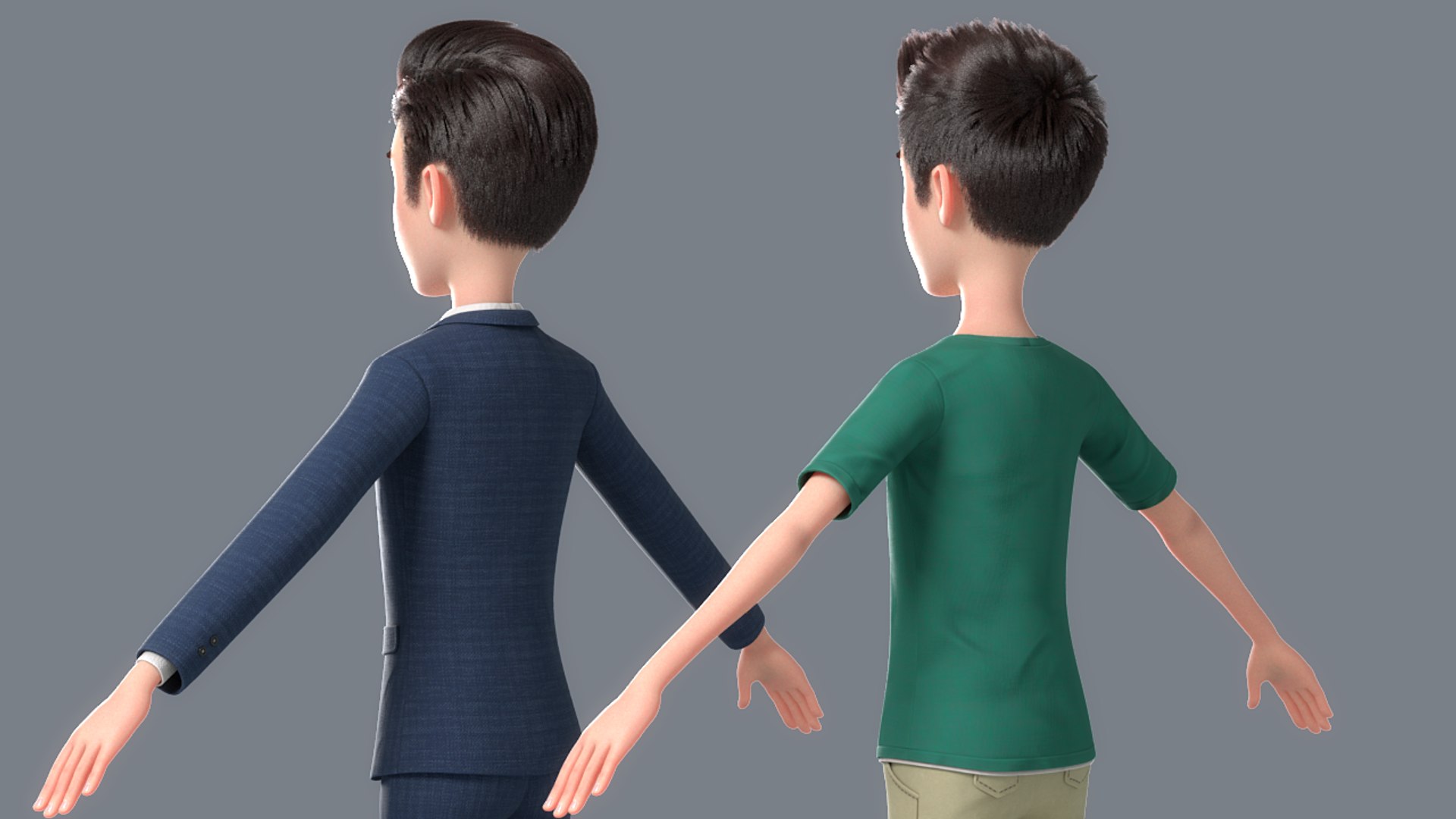 3D Cartoon Man model - TurboSquid 1976618