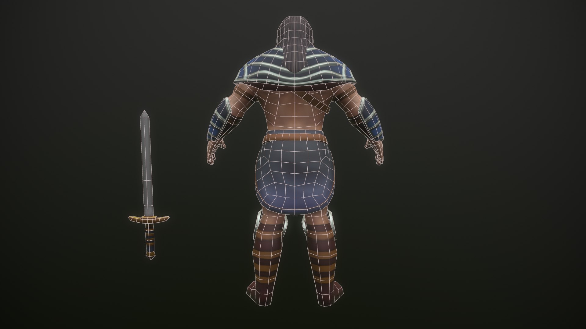 3D Male Game Character 3.3 - With Creature - Low Poly - TurboSquid 2133980