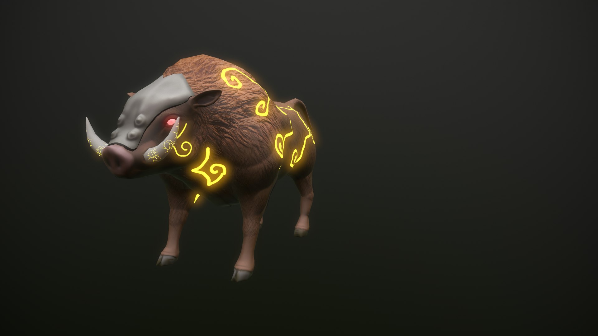 3D Male Game Character 3.3 - With Creature - Low Poly - TurboSquid 2133980