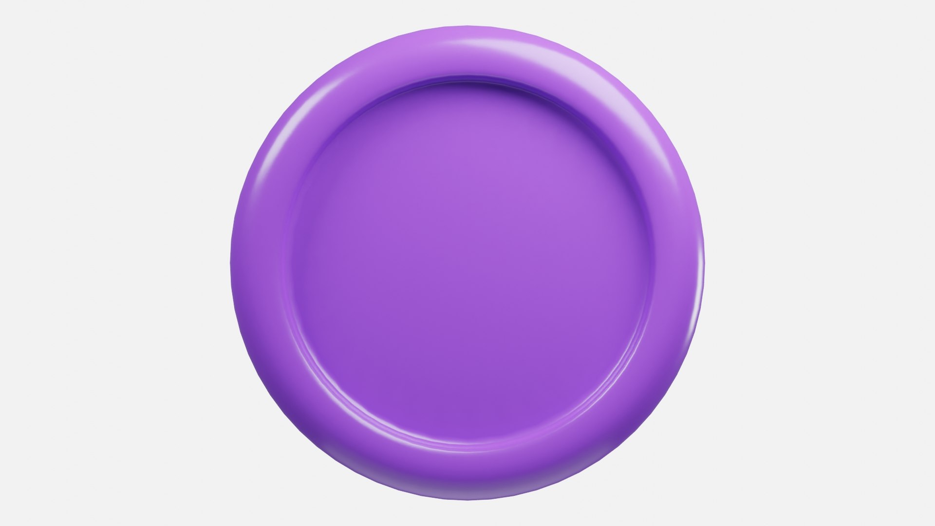 3D Polygon or Matic purple coin model with cartoon style - TurboSquid ...