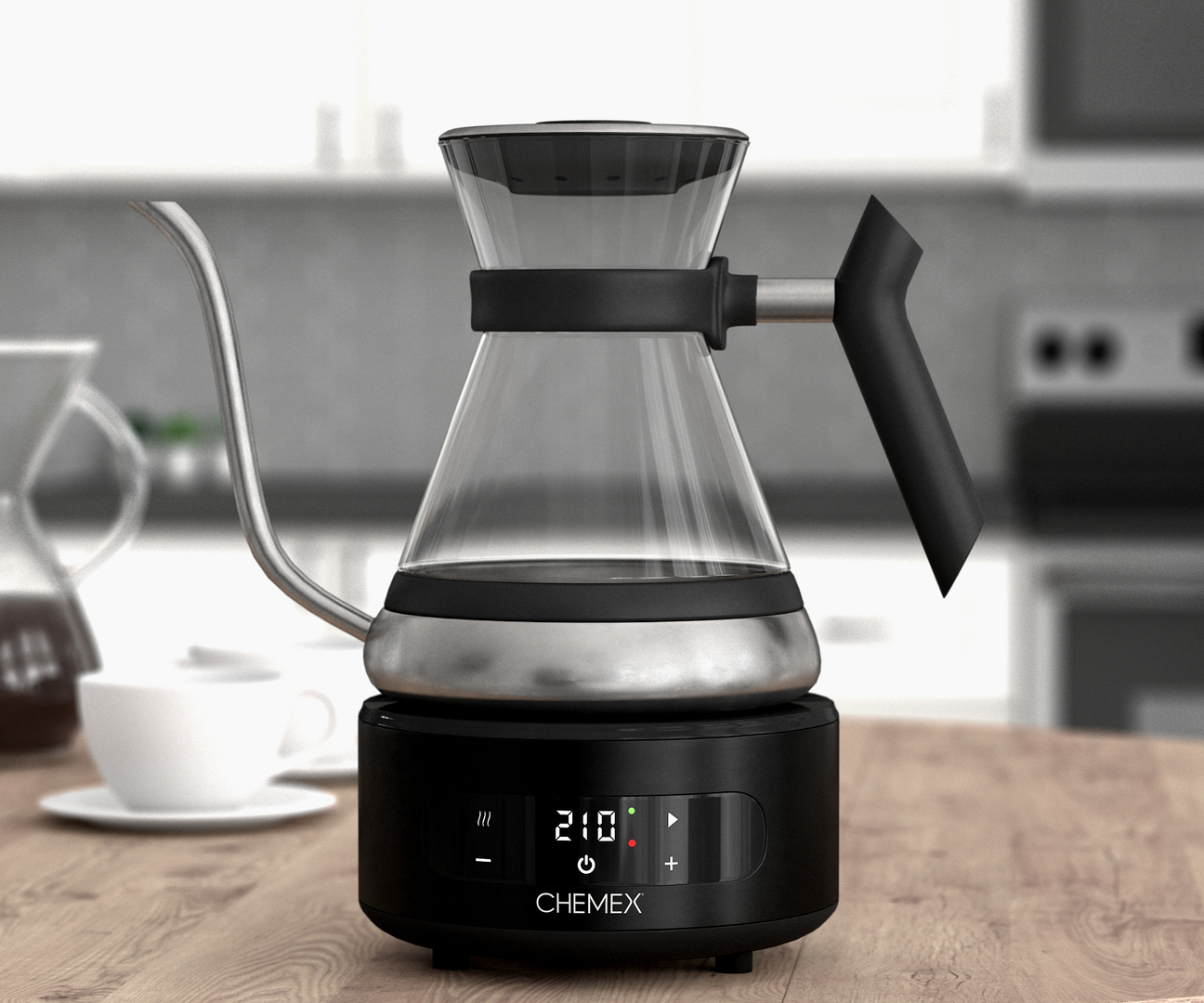 3D chemex electric kettle - TurboSquid 1630758