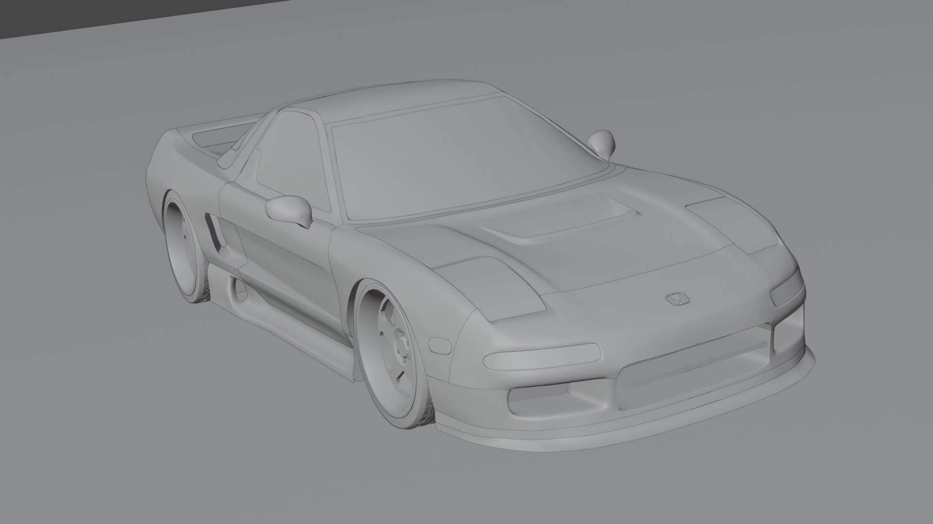 3D honda nsx 1990 model - TurboSquid 2028825