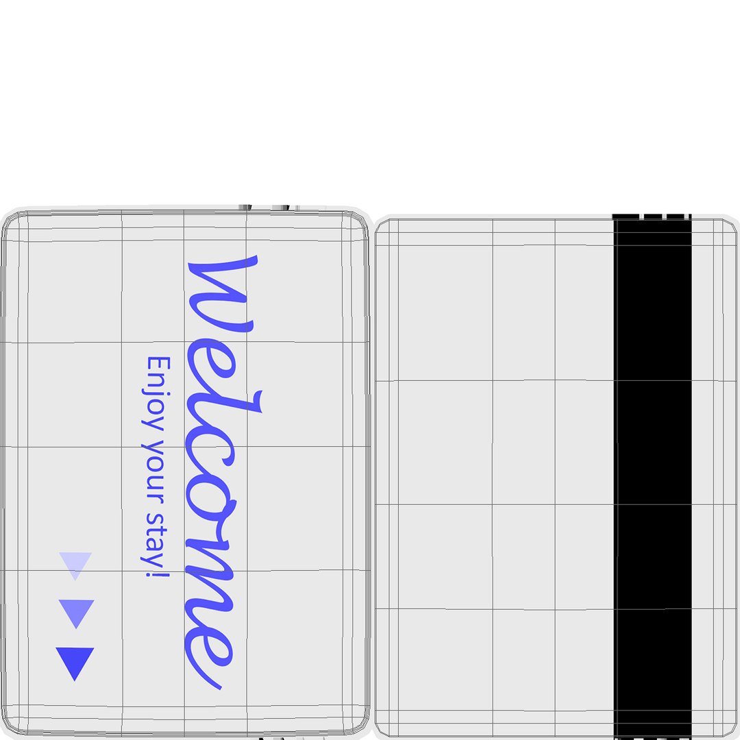 3D Model Hotel Room Card - TurboSquid 1902746