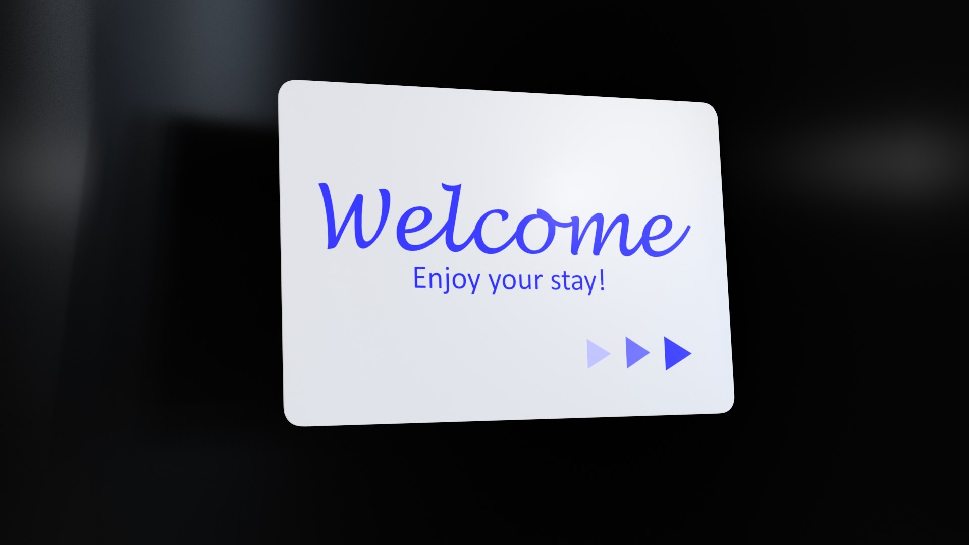 3D Model Hotel Room Card - TurboSquid 1902746