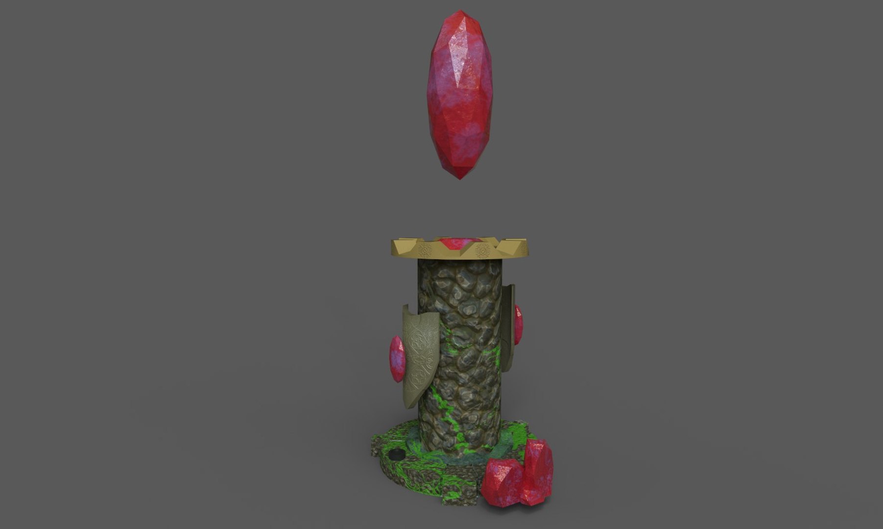 Crystal Mage Tower Model - TurboSquid 1531544