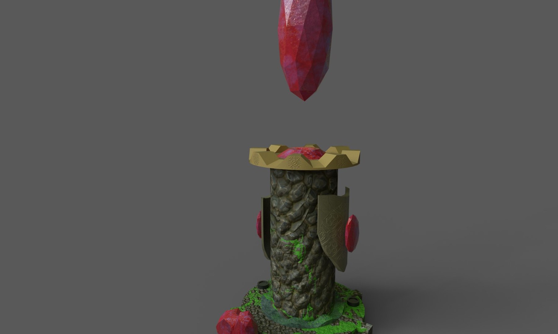Crystal Mage Tower Model - TurboSquid 1531544