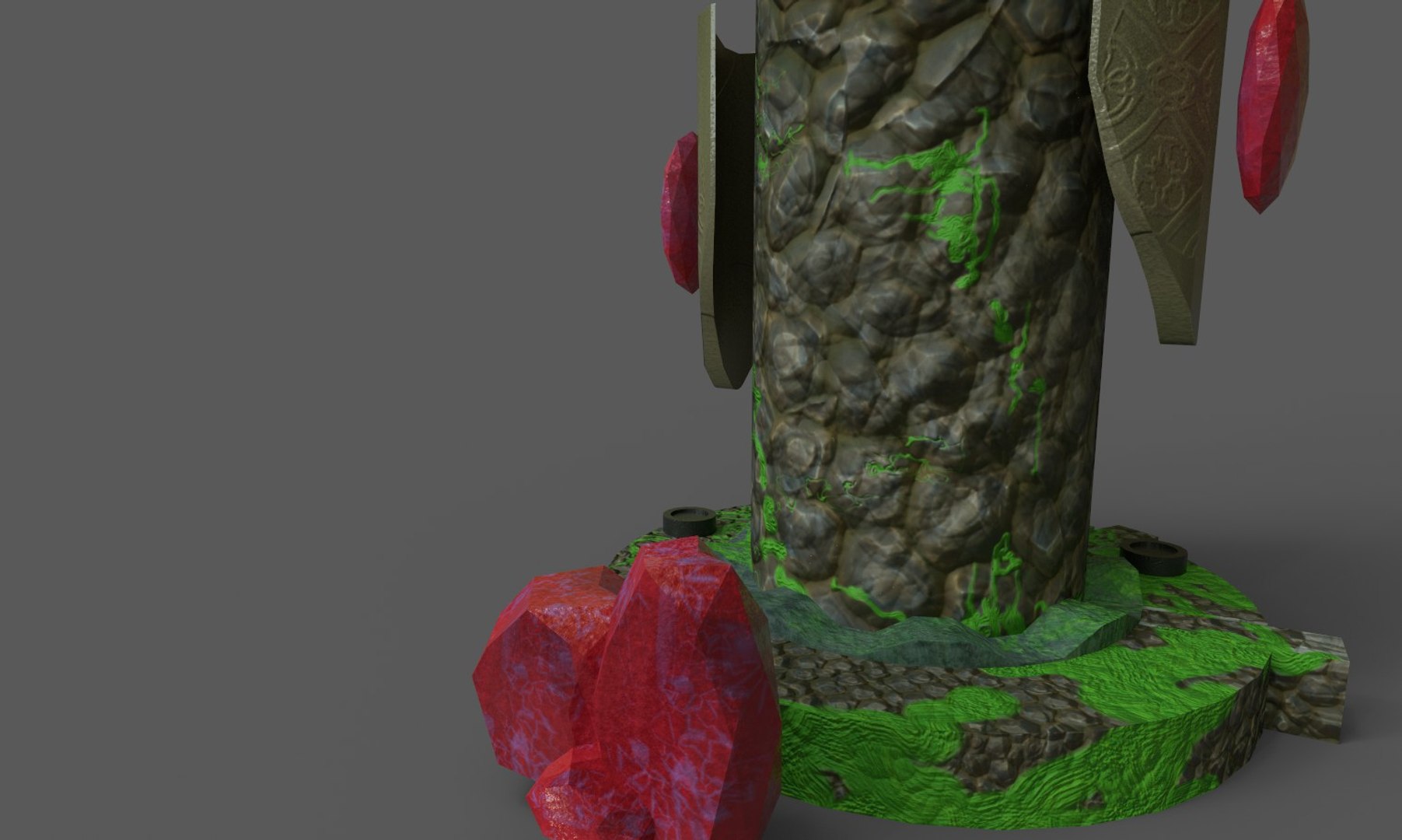 Crystal Mage Tower Model - TurboSquid 1531544