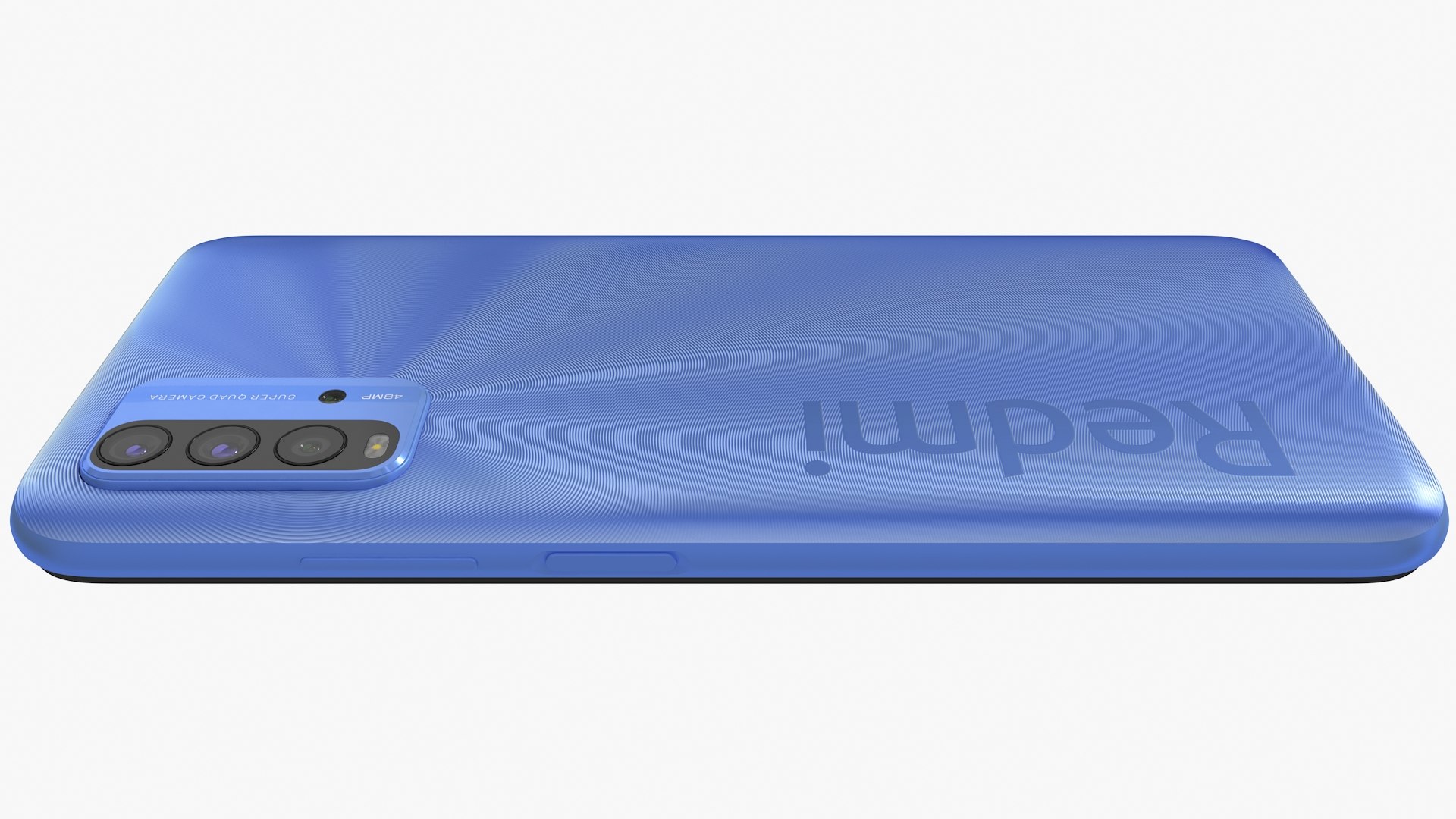 Xiaomi Redmi 9T Blue 3D Model - TurboSquid 1790161