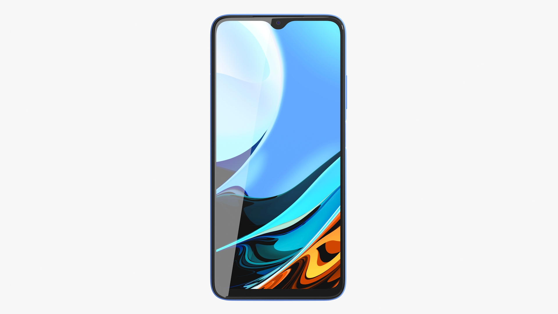 Xiaomi Redmi 9T Blue 3D Model - TurboSquid 1790161