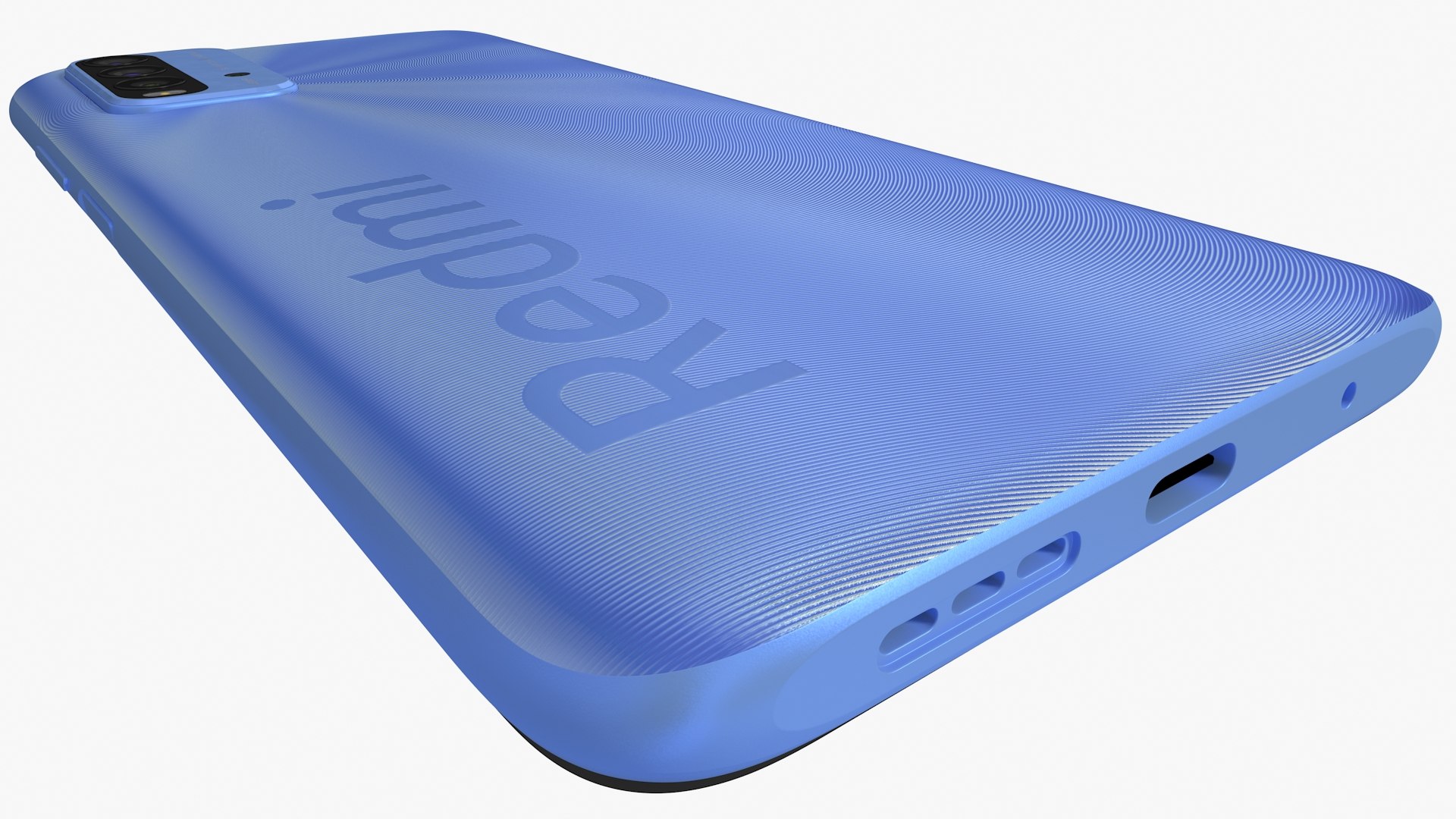 Xiaomi Redmi 9T Blue 3D Model - TurboSquid 1790161