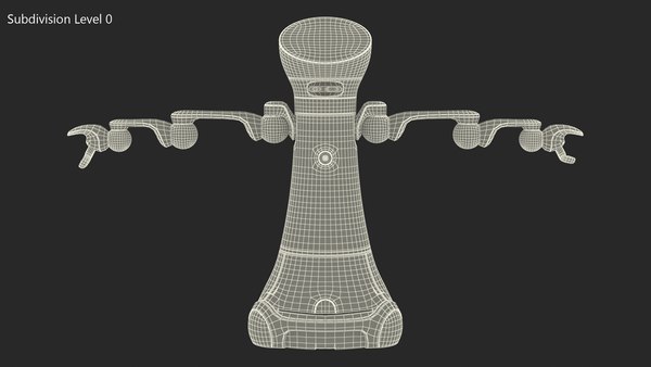 Modular service robot rigged 3D model - TurboSquid 1602903