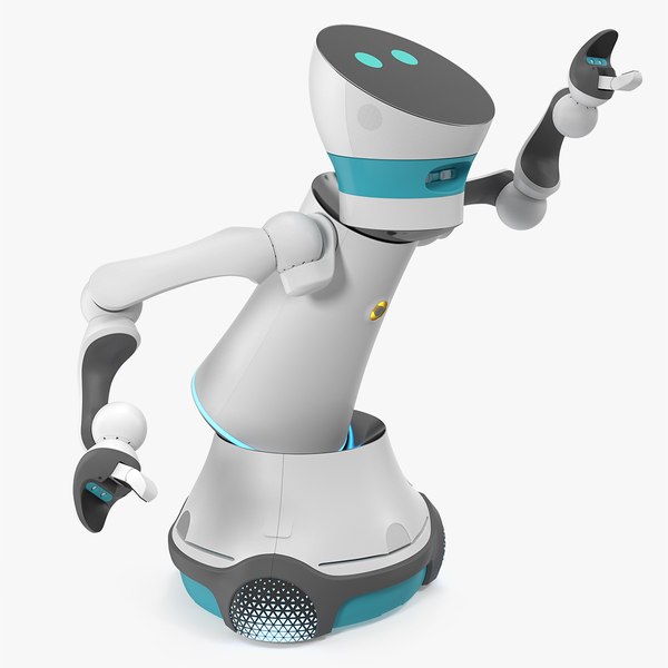 Modular service robot rigged 3D model - TurboSquid 1602903