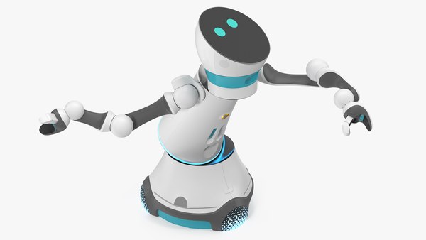 Modular service robot rigged 3D model - TurboSquid 1602903