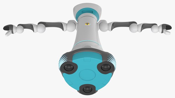 Modular service robot rigged 3D model - TurboSquid 1602903