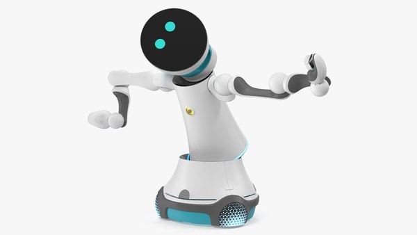 Modular service robot rigged 3D model - TurboSquid 1602903