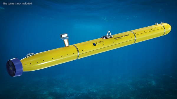 Bluefin UUV 3D model - TurboSquid 1862019
