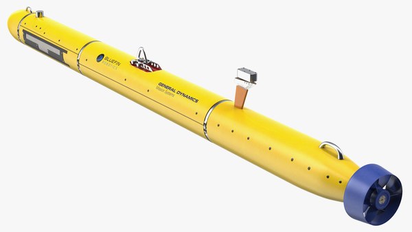 Bluefin UUV 3D model - TurboSquid 1862019